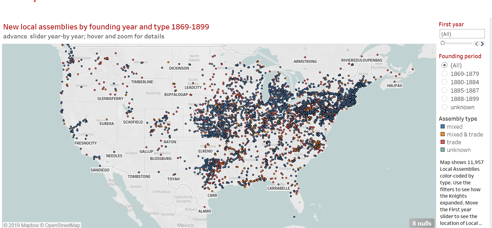Remembering and Mapping the Knights of Labor | LAWCHA