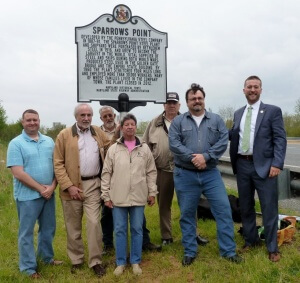 Historical Marker for Sparrows Point Steel Mill | LAWCHA