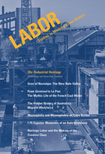 Labor: Studies in Working-Class History of the Americas | LAWCHA